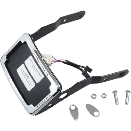 Twin Cam "Breakout" Curved License Plate