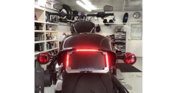 Softail "Breakout" Curved License Plate