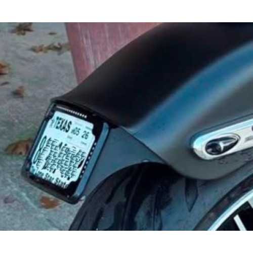 M8 "Breakout" Curved License Plate Kit