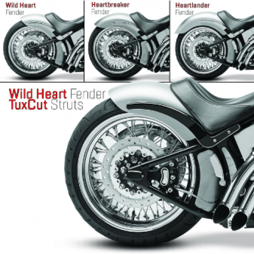 Twin Cam "Breakout" Rear Fender Kit