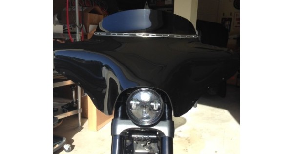 Batwing Fairing for Muscle Stock Headlights