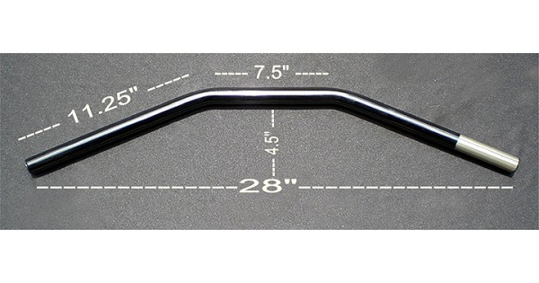 "Shorty" 1" Drag Bars