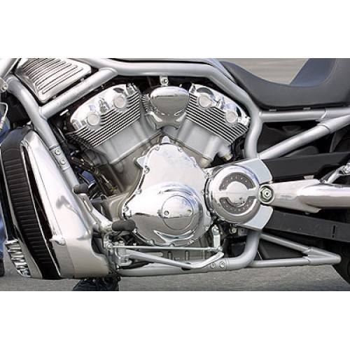 Polished Motor Hardware